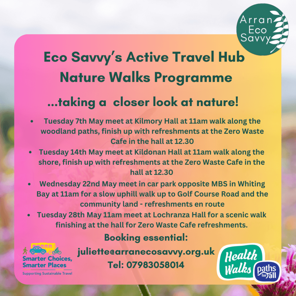 What's On :: Arran Eco Savvy Community